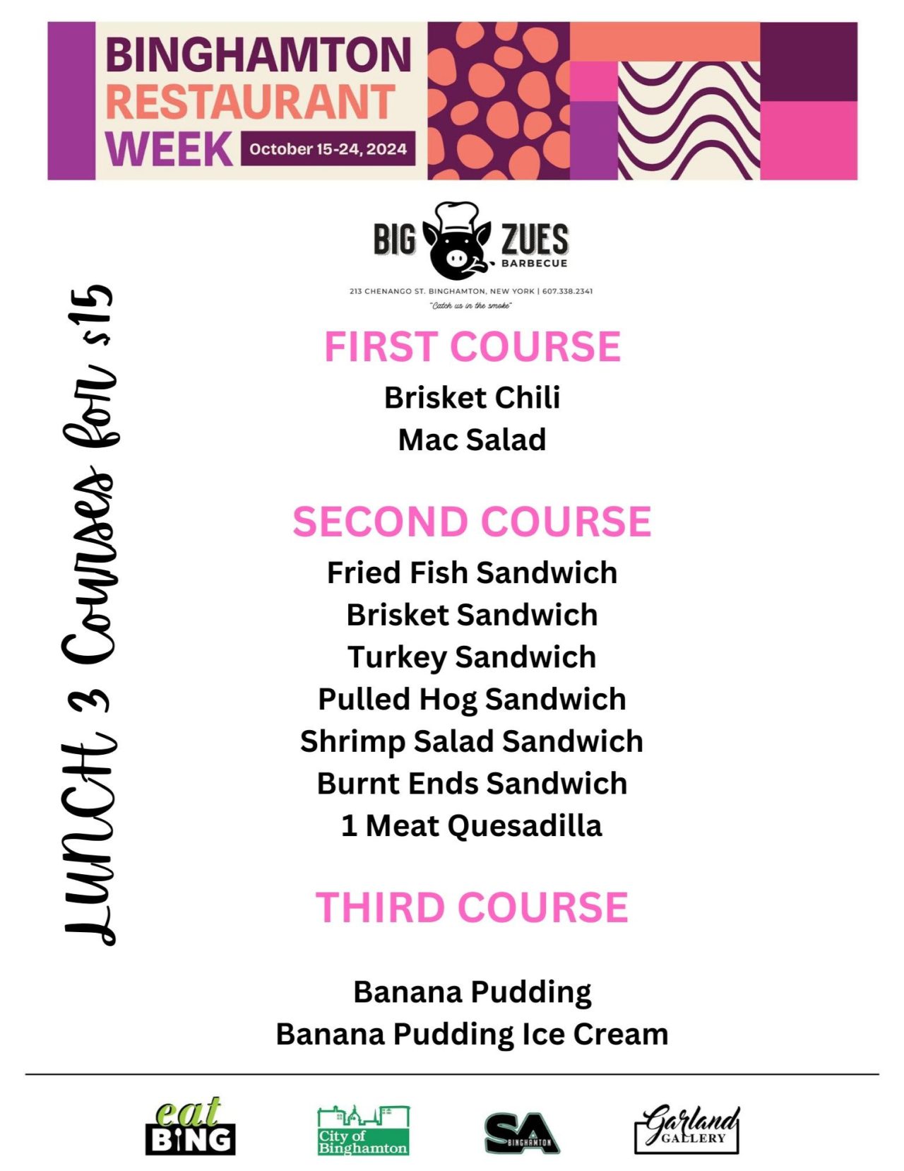 Restaurant Week Menus | eatBING | Celebrating the Food & Drink of ...