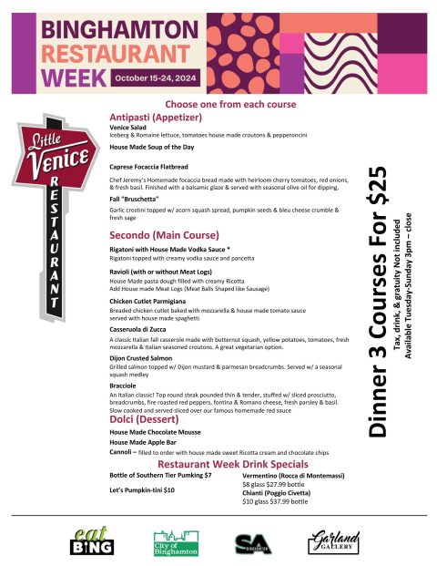 Restaurant Week Menus | eatBING | Celebrating the Food & Drink of ...