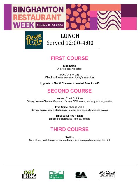 Restaurant Week Menus | eatBING | Celebrating the Food & Drink of ...